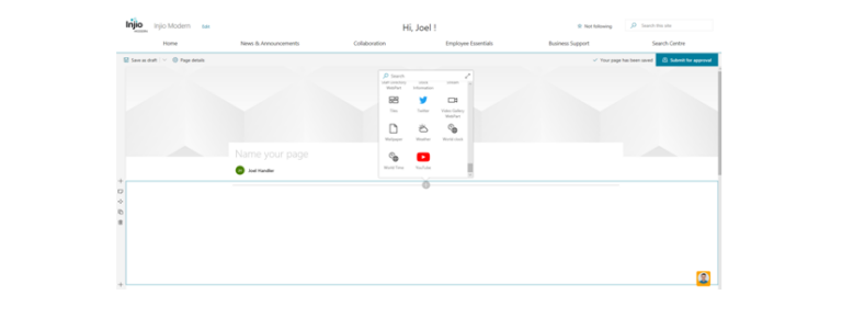 The Benefits of SharePoint Modern | Injio Digital Workplace